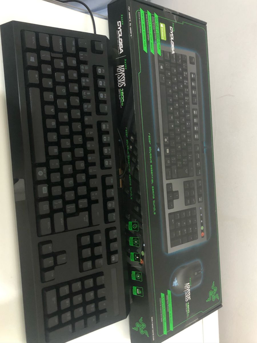 Teclado e Mouse Razer | Jogo de Computador Razer Usado 56716291 | enjoei