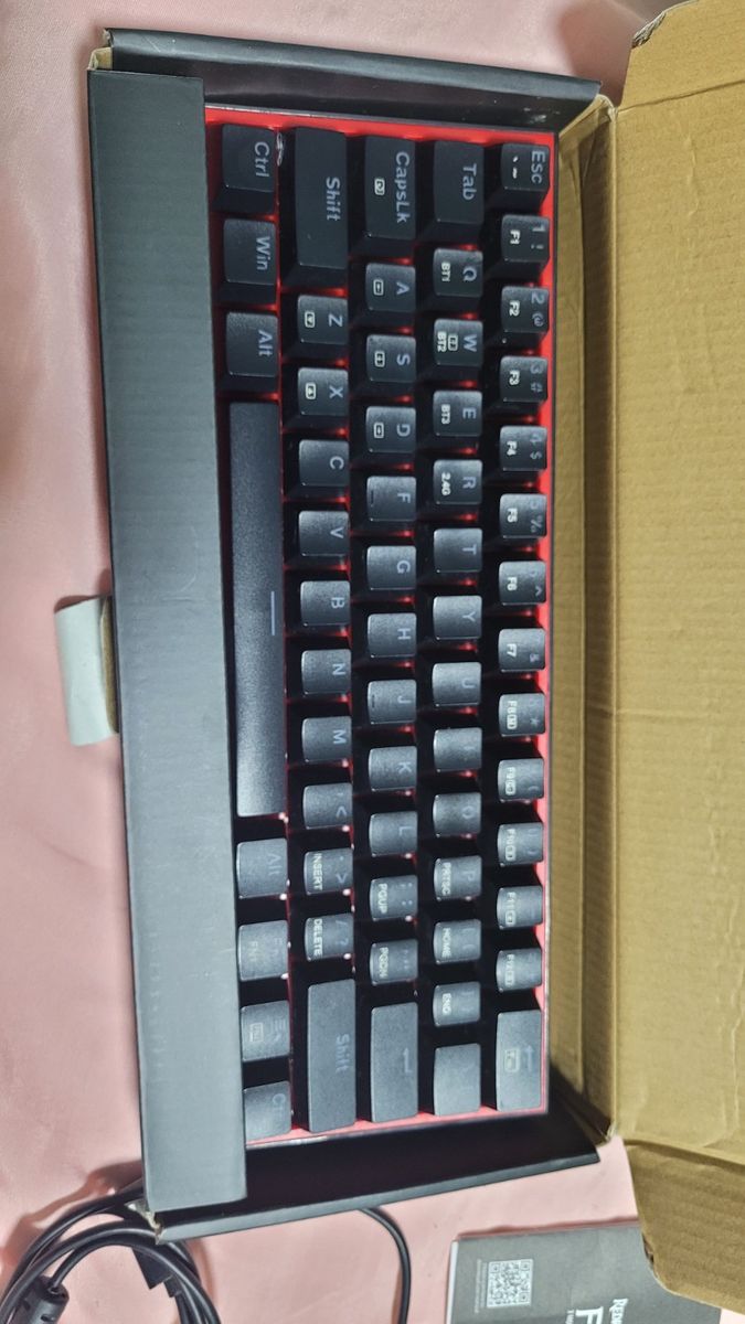 Teclado Gamer Bluetooth Redragon Fizz Pro K616-rgb Inglês | Mouse p ...