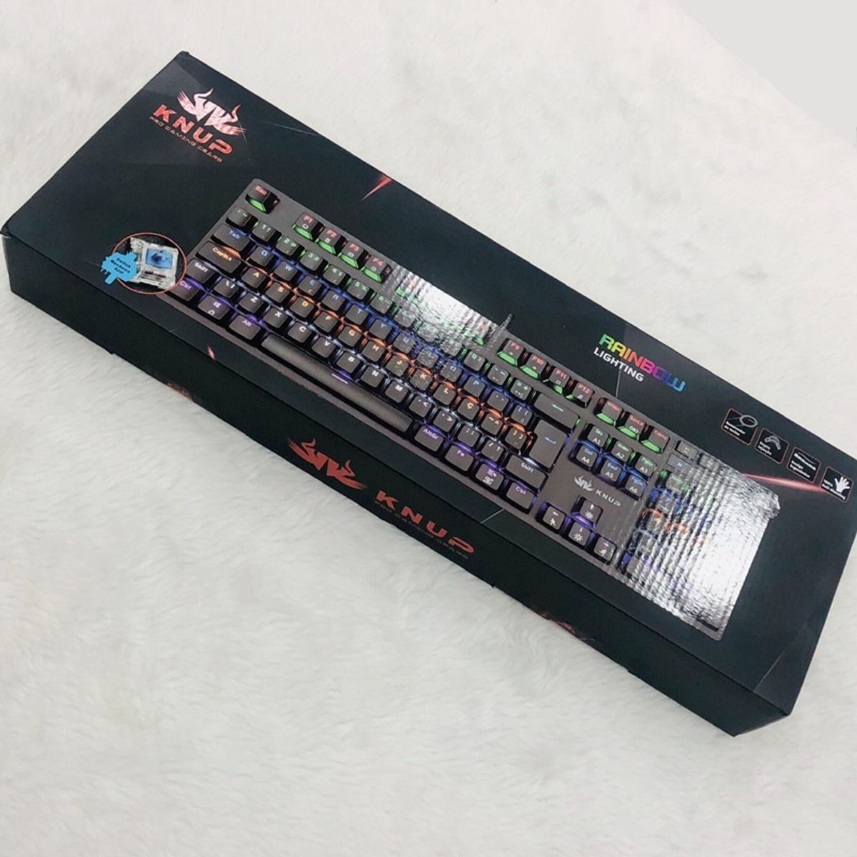 Teclado Gamer Knup Profissional Gaming Kp Te101 | Teclado p/ Computador ...