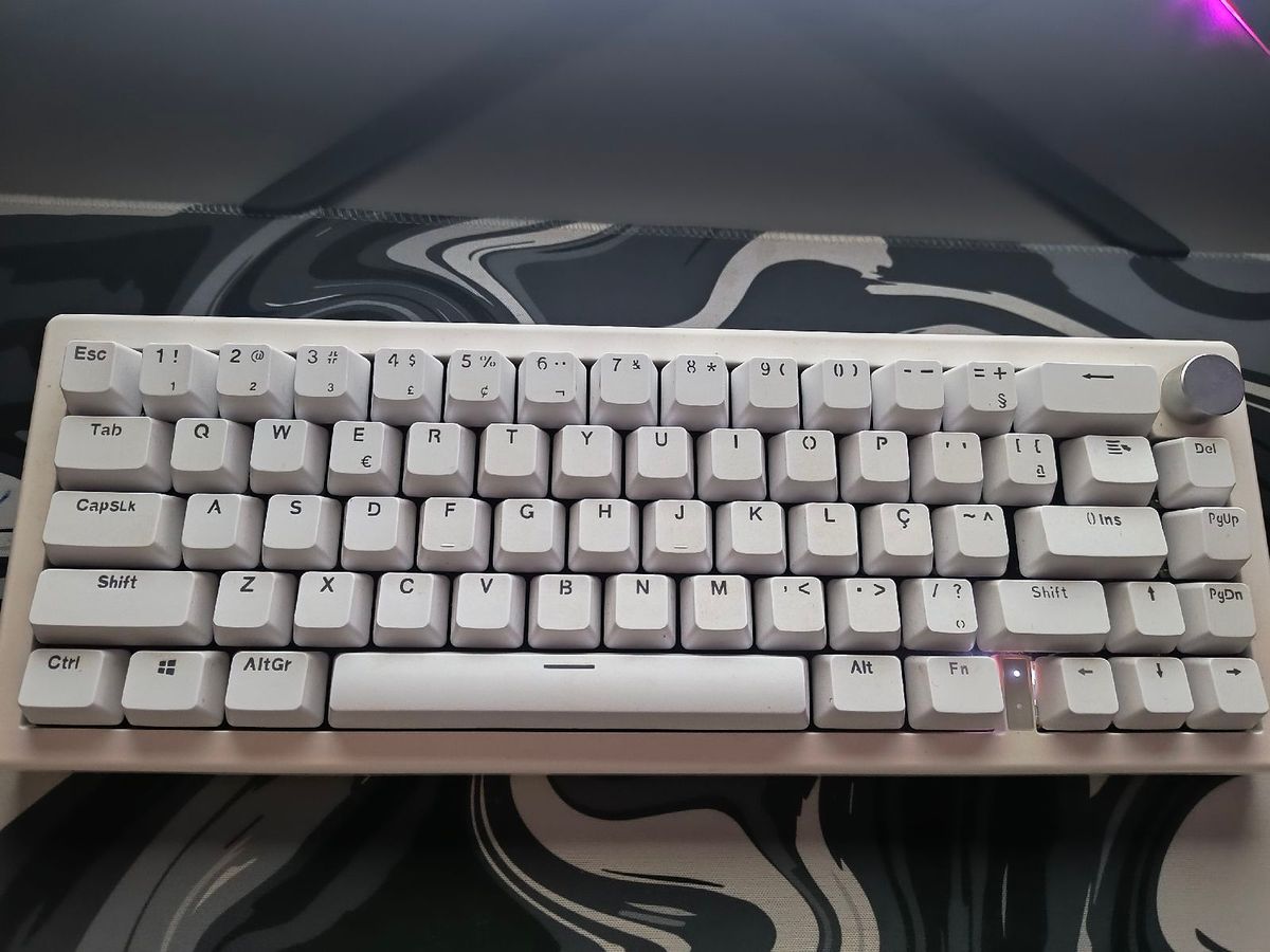 Teclado Gmk 67 Switch Gateron Yellow | Mouse p/ Computador Zuoya Usado ...