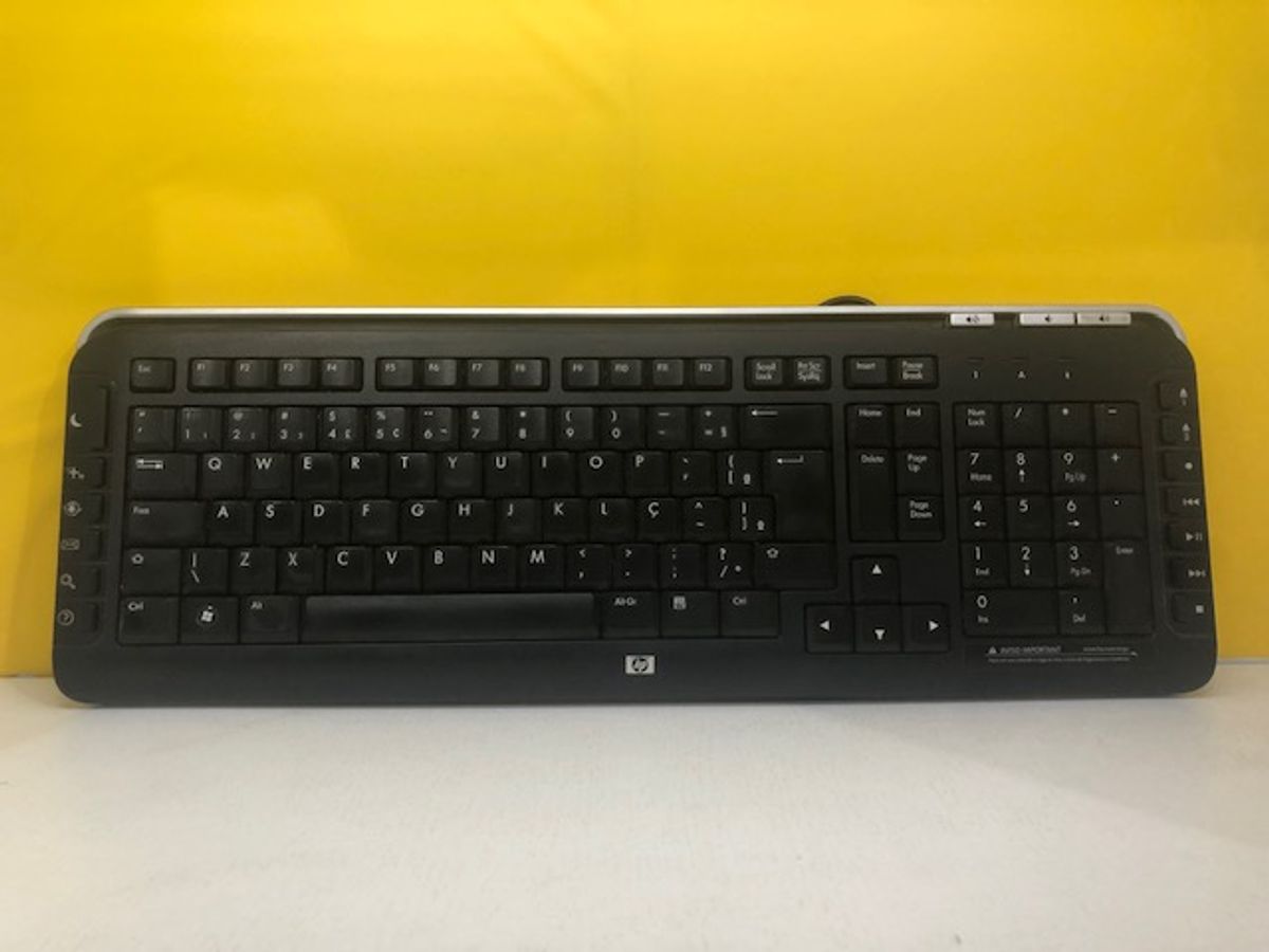 Teclado Hp 5189 - Cabo Ps2 | Teclado p/ Computador Hp Usado 65252758 ...