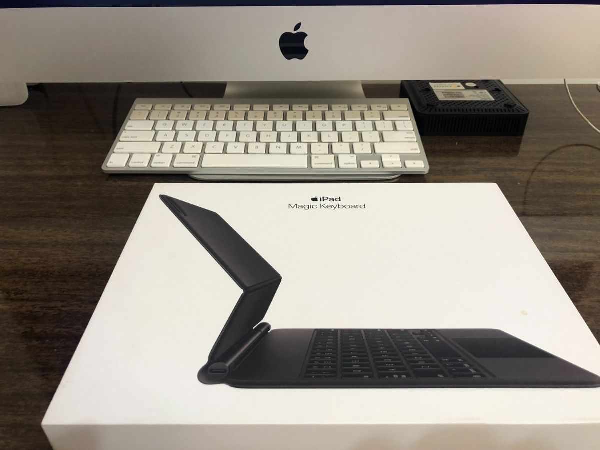 Teclado Magic Keyboard Apple Ipad Pro 11 Modelo A2261 Caixa | Tablet ...