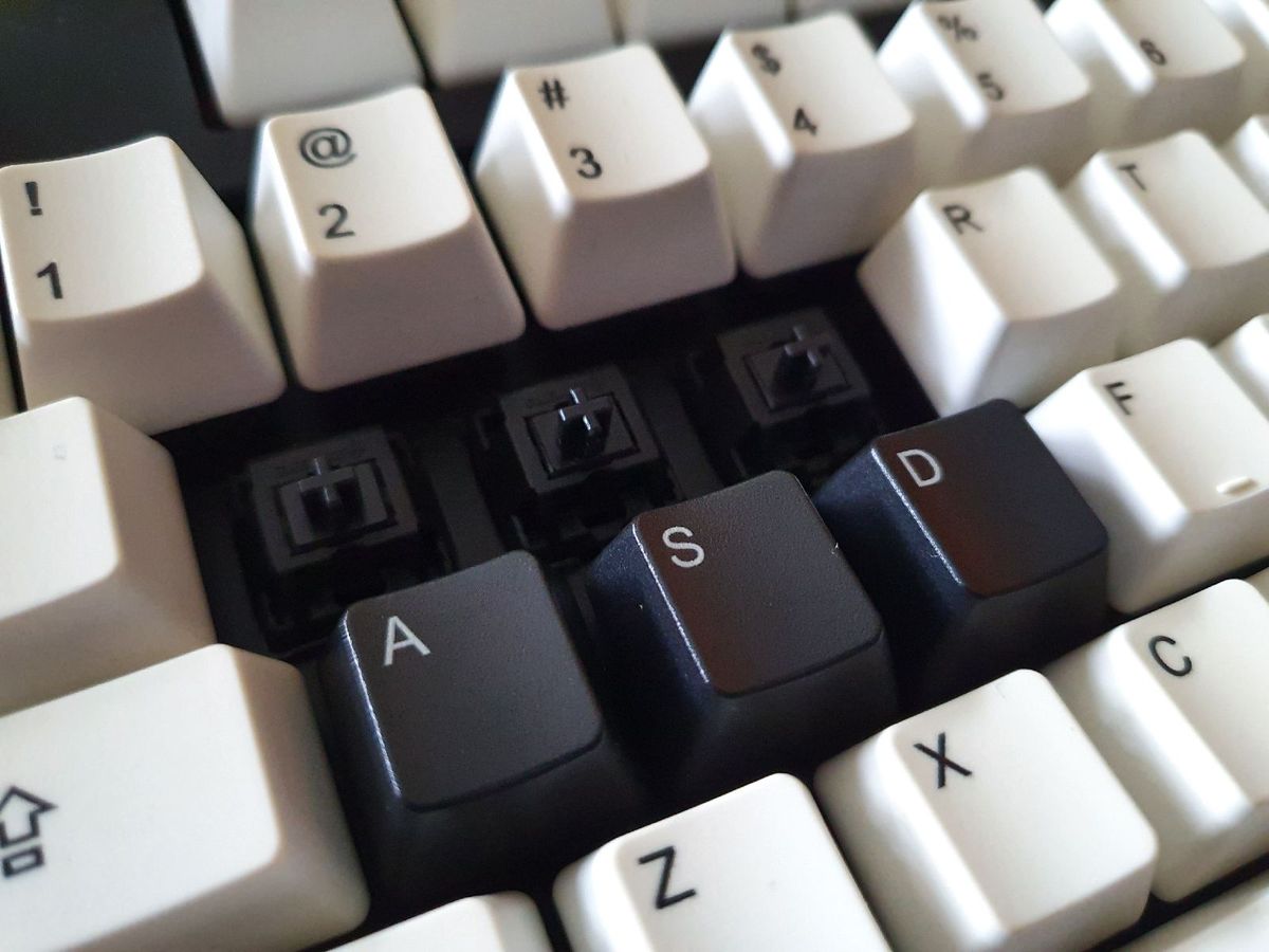 Teclado Mecânico Gamer Wasd Keyboards Custom Cherry Mx Black | Teclado ...