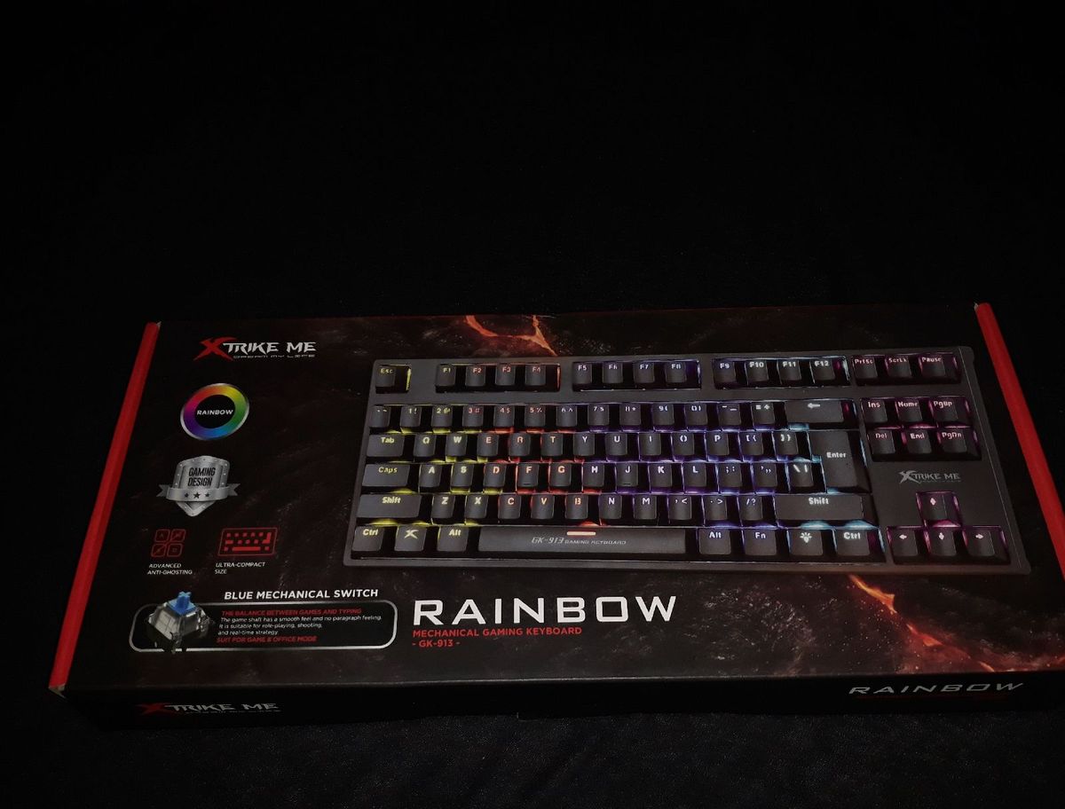 Teclado Mecânico- Strike Me Gk 913 | Teclado p/ Computador Nunca Usado ...