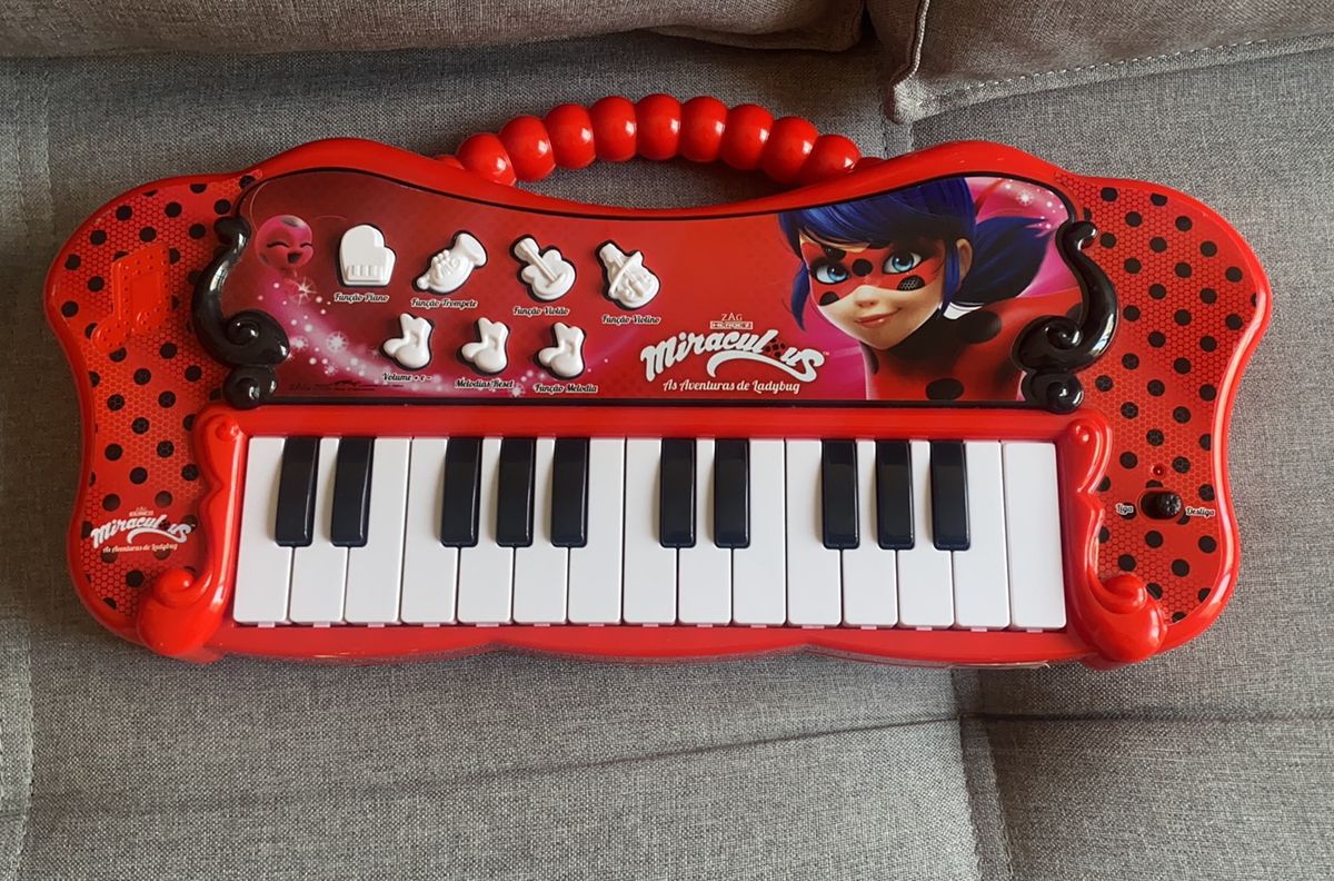 Teclado Musical Ladybug | Brinquedo Fun Usado 75112530 | enjoei