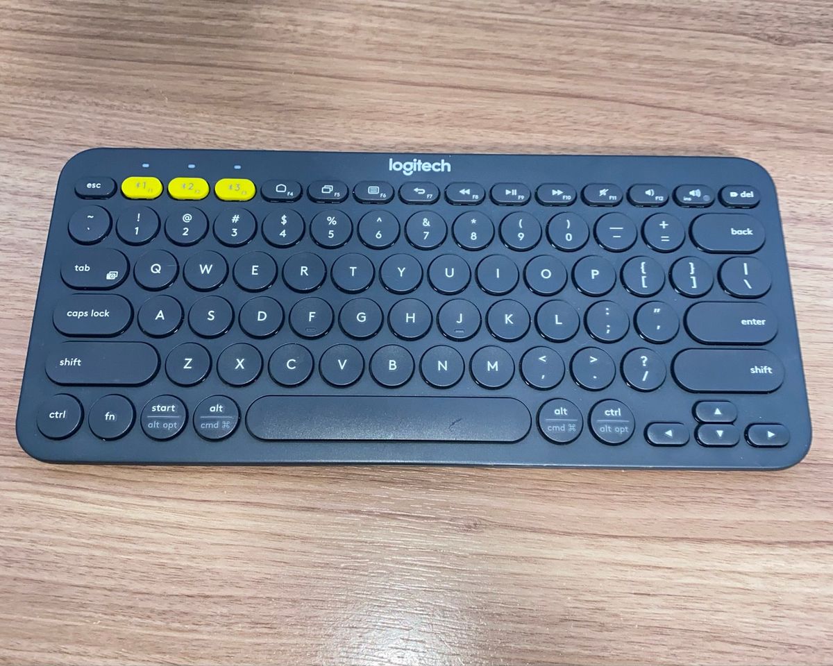 Teclado sem Fio Logitech K380 com Conexão Bluetooth Easy-switch para ...