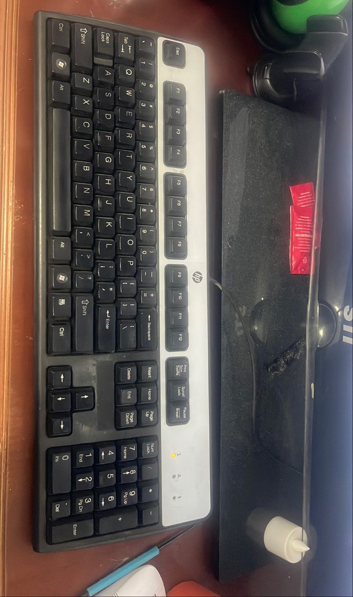 Teclado Usb Hp Sk 2885 | Teclado p/ Computador Hp Usado 82208354 | enjoei