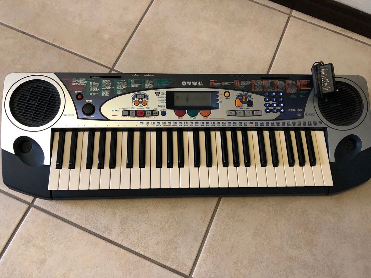 Teclado Yamaha Psr -160 | Teclado p/ Computador Yamaha Usado 30007373 ...
