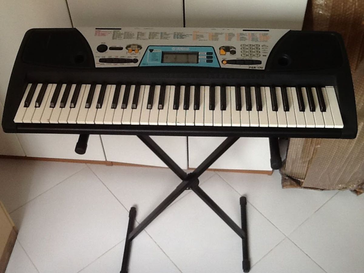 Teclado Yamaha Psr 170 | Item de Música Yamaha Psr 170 Usado 17372295 ...