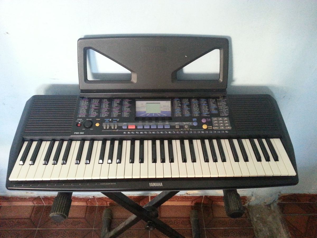 Teclado Yamaha Psr-190 | Item de Música Yamaha Usado 16720044 | enjoei