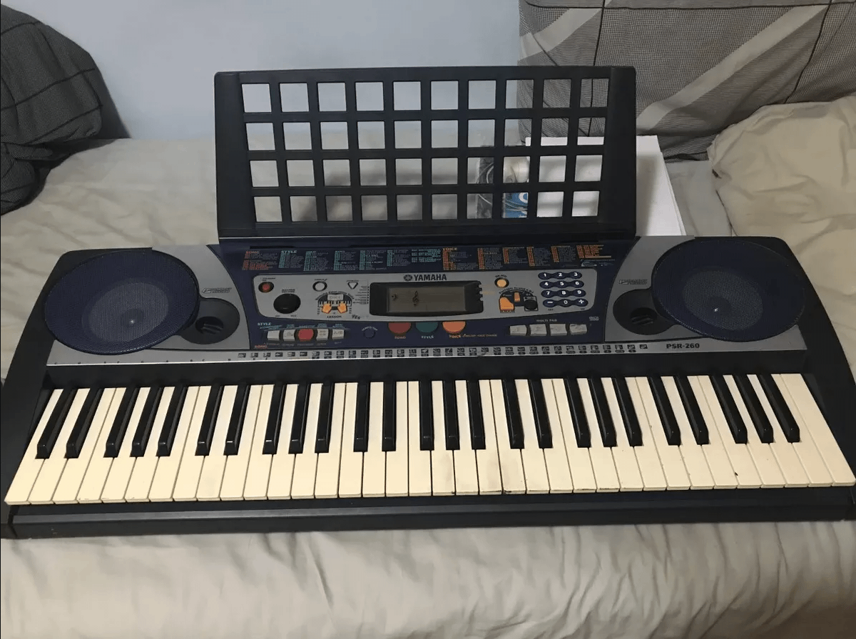 Teclado Yamaha Psr 260 | Item de Música Yamaha Usado 62496877 | enjoei