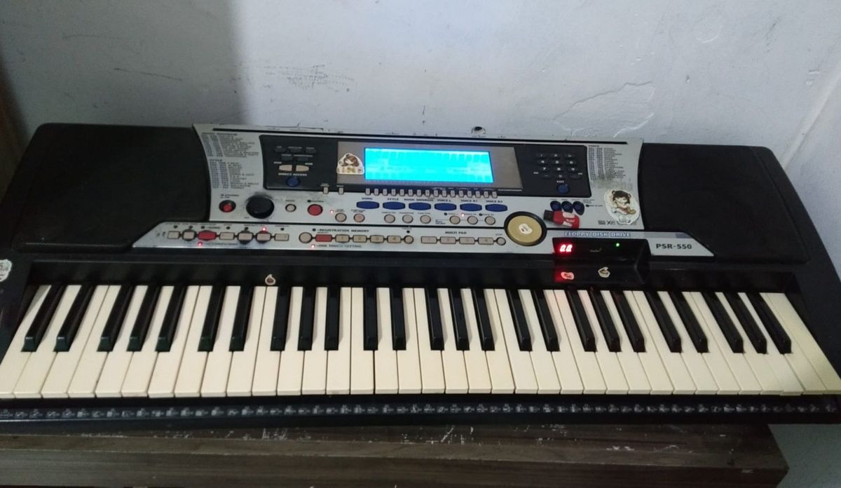 Teclado Yamaha Psr 550 | Item de Música Yamaha Usado 120192058 | enjoei