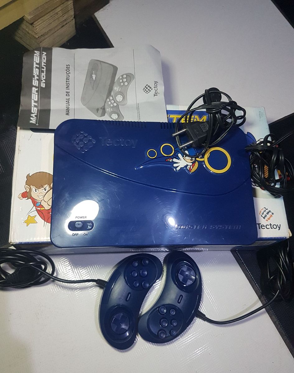 Tectoy Master System Evolution | Console de Videogame Tec Toy Usado ...