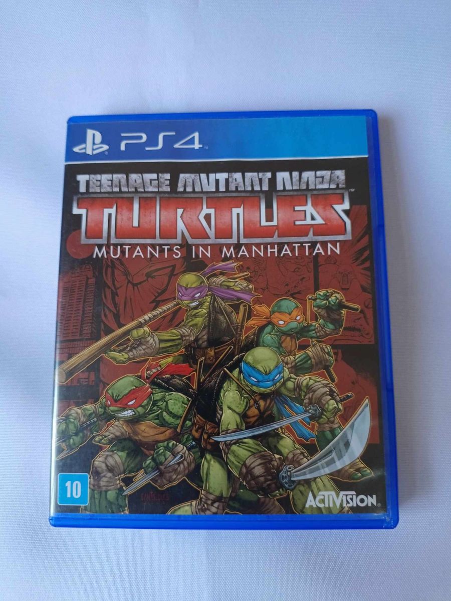 Teenage Mutant Ninja Turtles Mutants In Manhattan Ps4 | Jogo de ...