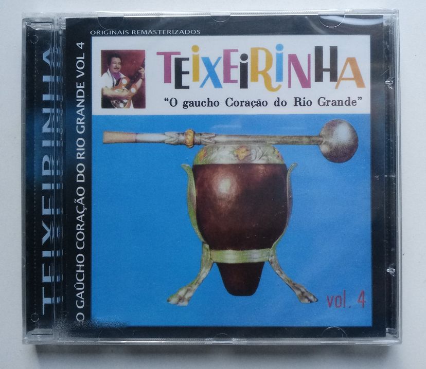 Teixeirinha Cd Nacional O Gaúcho Coração do Rio Grande Vol. 4 2007 ...