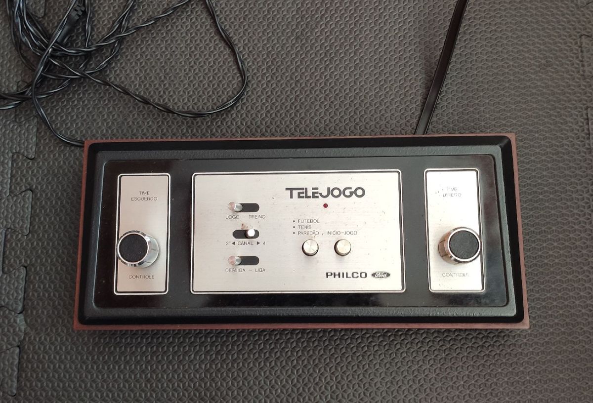 Tele Jogo Philco | Console de Videogame Telejogo Nunca Usado 70350562 ...