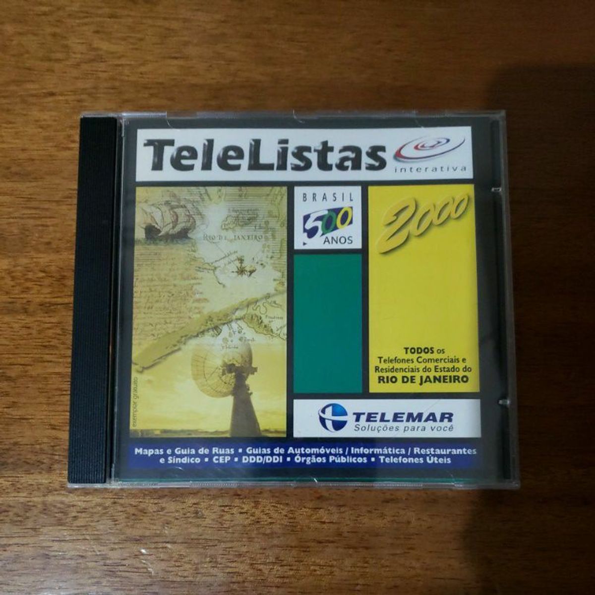 Tele Listas - Listas Telefônicas 2000 - Pc | Jogo de Computador Cd Rom ...