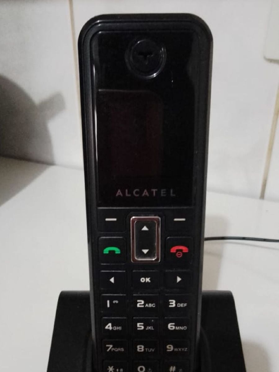 Telefone Fixo com Chip Alcatel | Telefone Fixo Alcatel Usado 77012654 ...