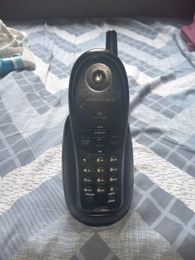 Telefone sem Fio Motorola 900 Mhz Funconando | Item Info & Eletro ...