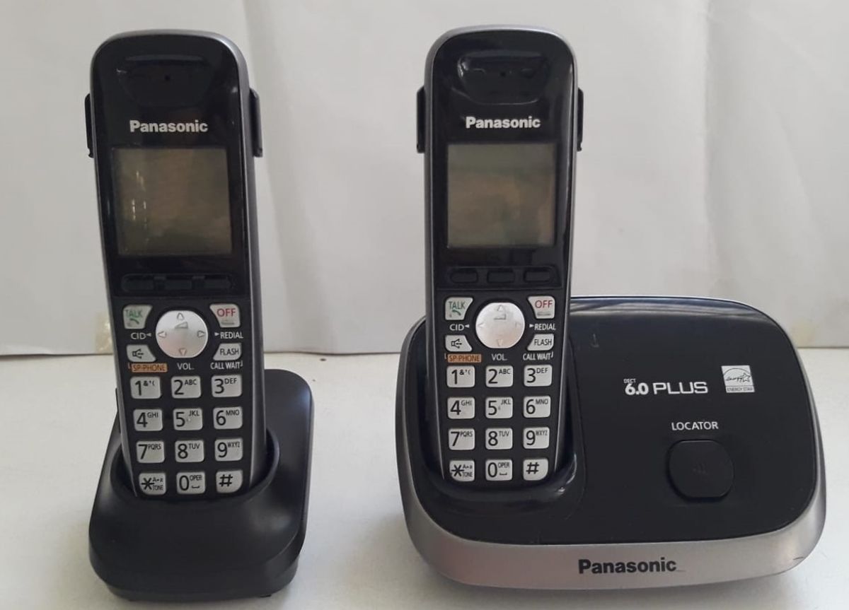 Telefone sem Fio + Ramal Panasonic Kx-tg6511 - Tela com Defeito ...