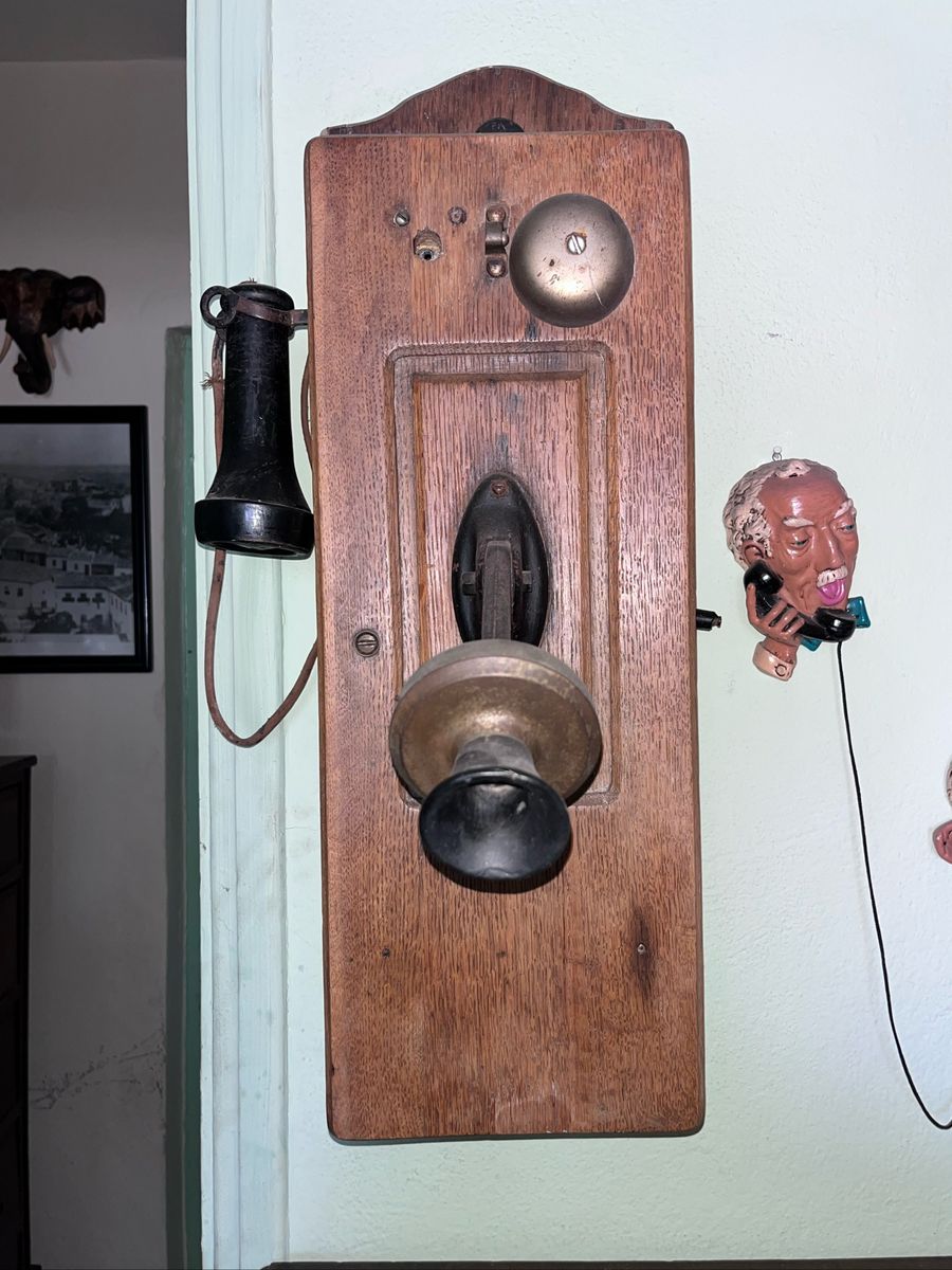 Telephone Chicago Supply Co 1896 | Móvel de Antiquário Chicago ...