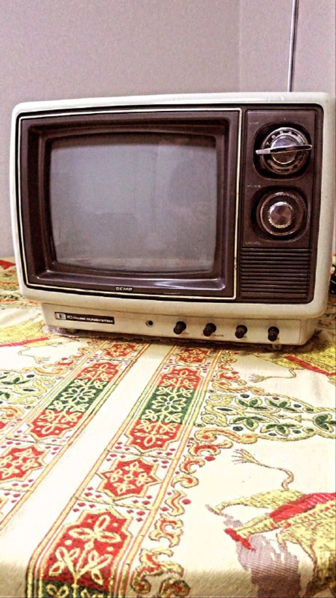 Televisão Antiga Semp Raridade Antiguidade Retrô Vintage Luxo | Móvel ...
