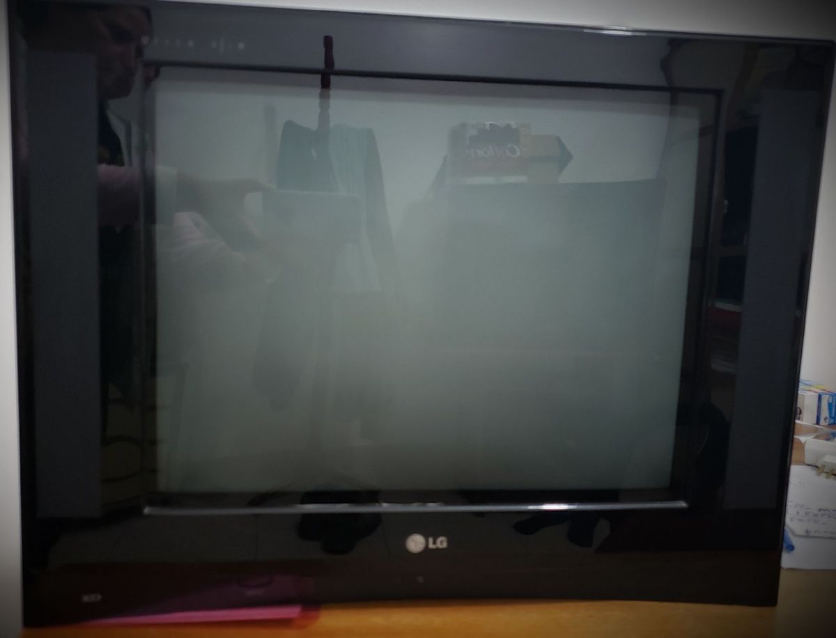 Televisão de Tubo 14 Polegadas da Marca Lg - Modelo 14fk3rb. com Defeito | TV e Display Lg Usado ...