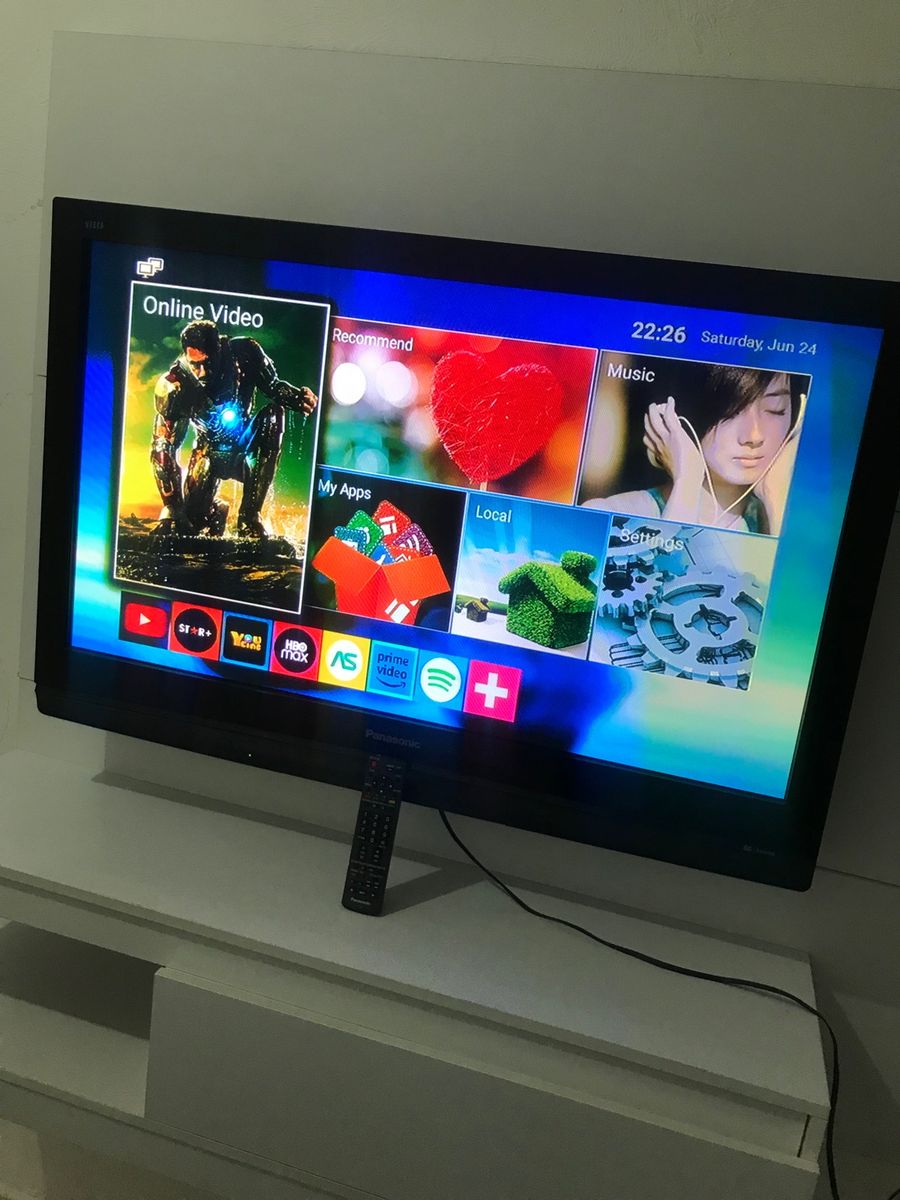 Televisão Panasonic 43 Polegadas | TV e Display Panasonic Usado ...