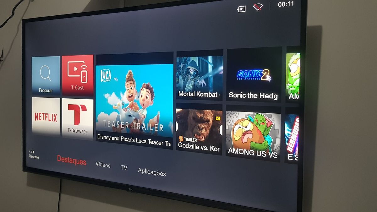 Televisão Tcl de 40 Polegadas Full Hd | TV e Display Tcl Usado 75024372 ...