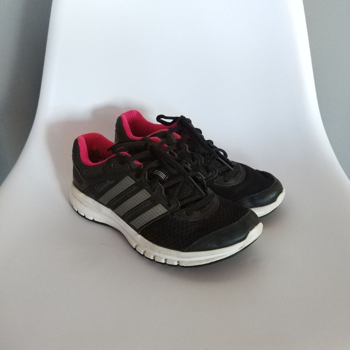 Tênis Adidas Azul e Rosa | Tênis Feminino Adidas Usado 47146456 | enjoei