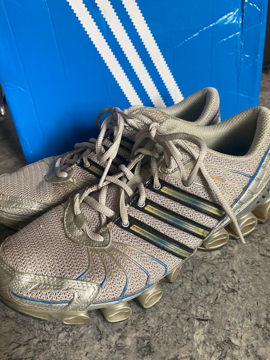 Tênis Adidas Bounce 12 Pinos | Tênis Feminino Adidas Usado 83049529 | enjoei