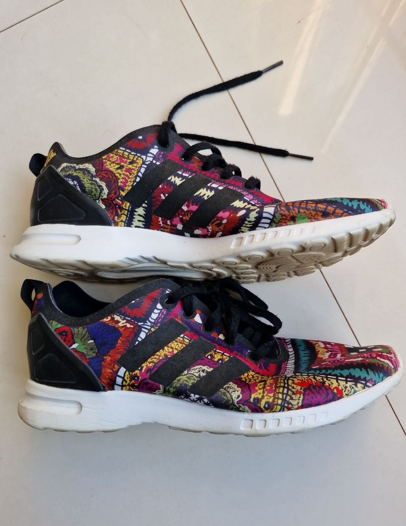 Tenis Adidas Colorido Farm | Tênis Feminino Adidas Usado 105560957 | enjoei