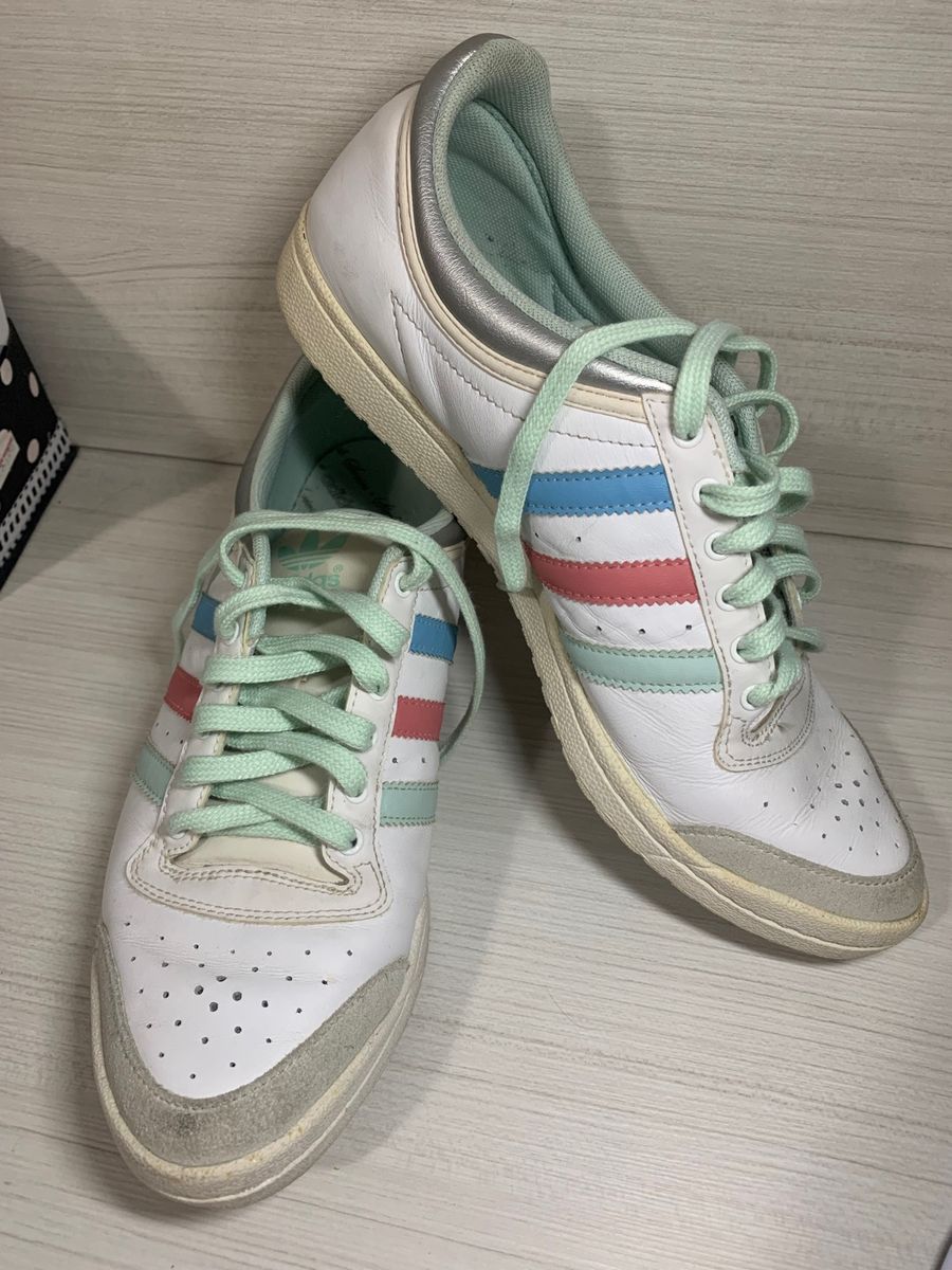 Tênis Adidas Colorido | Tênis Feminino Adidas Usado 87361567 | enjoei