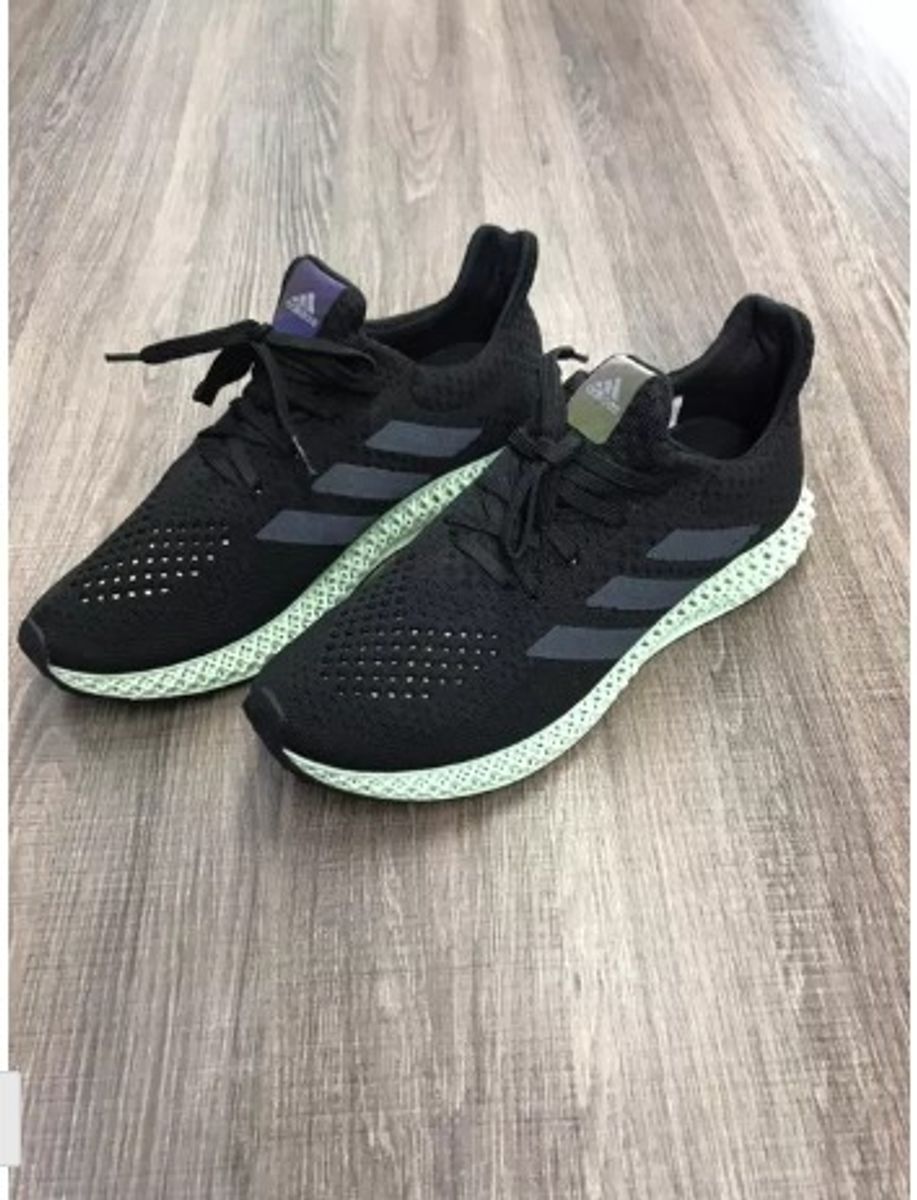 Tênis Adidas Futurecraft 4 D Preto/verde | Tênis Masculino Adidas Nunca Usado 108683281 | enjoei