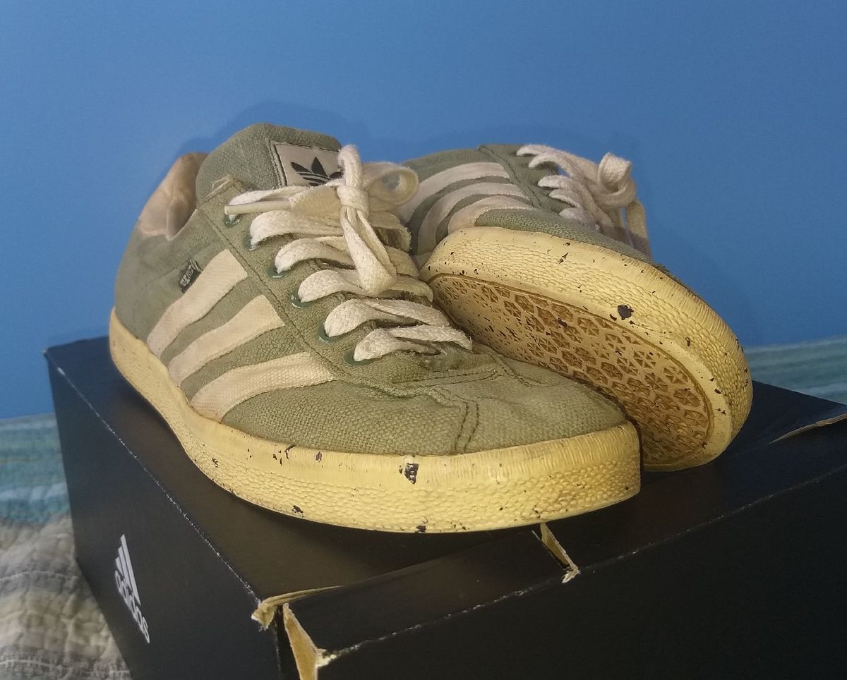 Tenis Adidas Gazelli Hemp "rarissimo | Tênis Masculino Adidas Usado ...