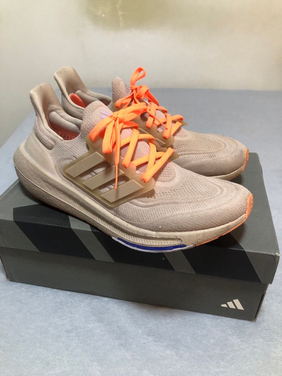 Tênis Adidas Lightboost Usado 41 | Tênis Feminino Adidas Usado ...