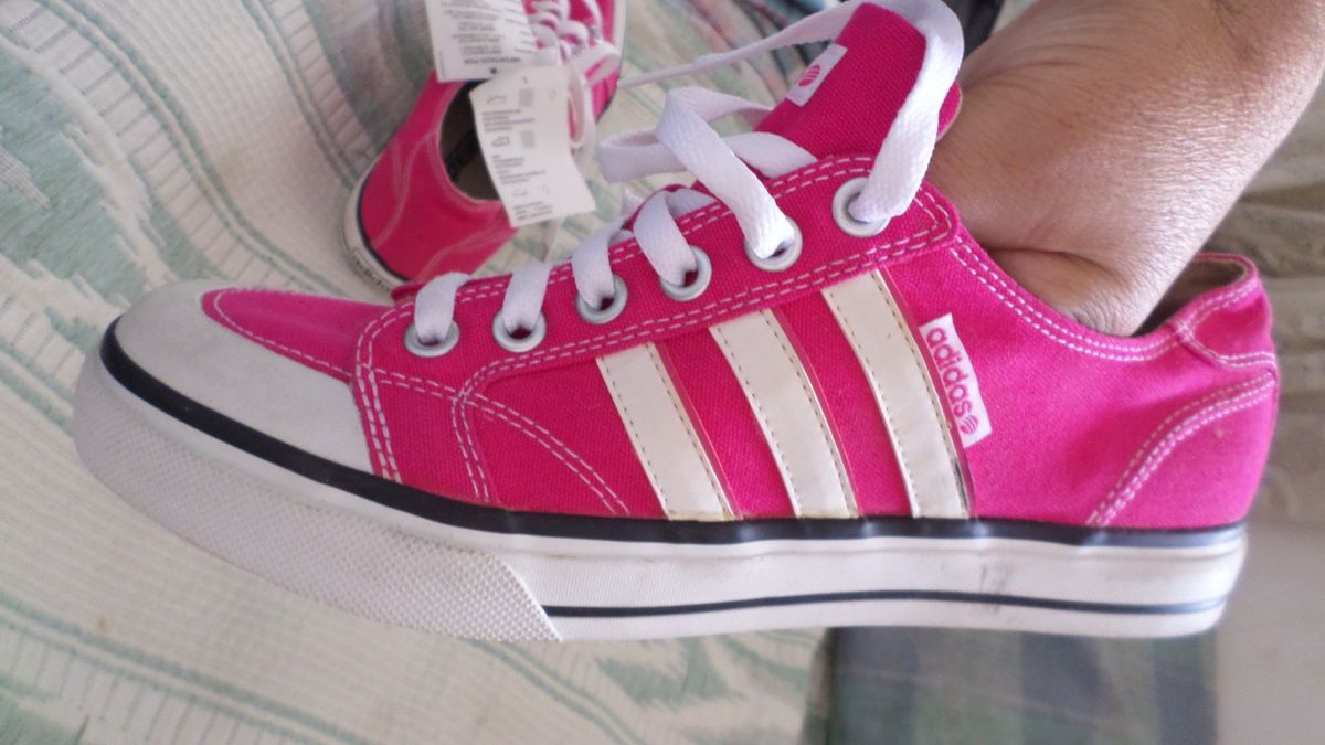Tenis Adidas Neo Clemente Strip Original Pink | Tênis Masculino Adidas ...
