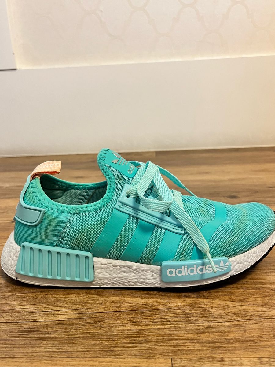 Tênis Adidas Nmd R1 Verde Água | Tênis Feminino Adidas Usado 67019966 ...
