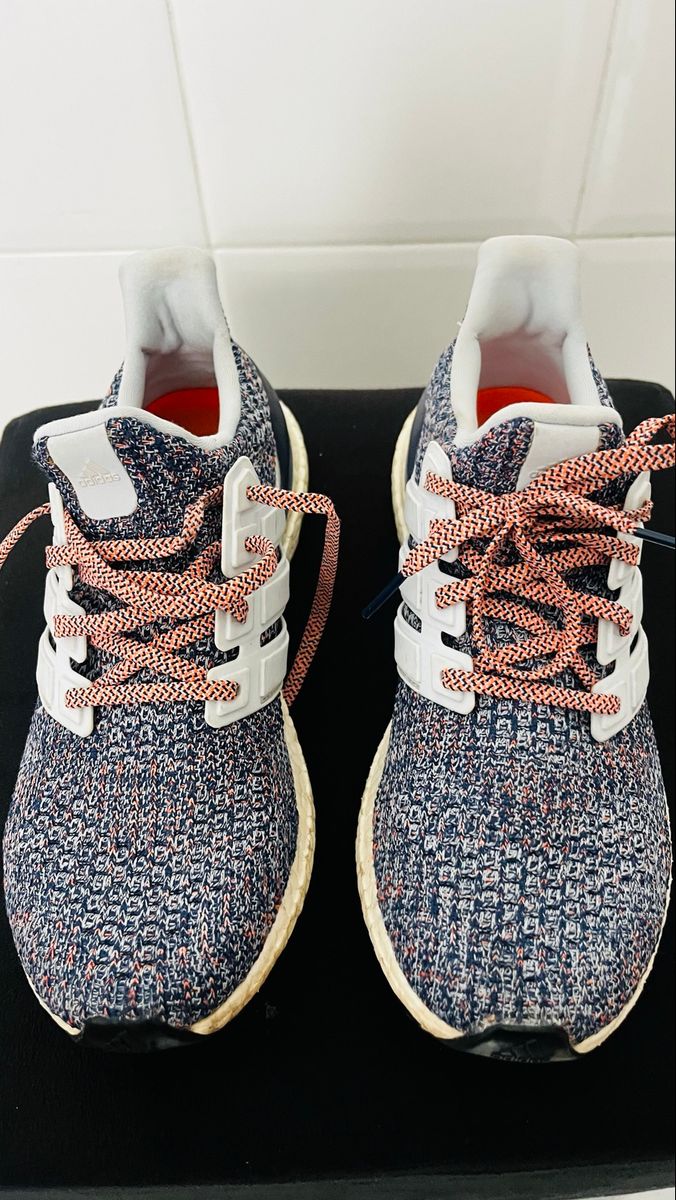 Tênis Adidas Original Ultra Boost Coral Numeração 38 | Tênis Feminino ... Tênis Adidas Original Ultra Boost Coral Numeração 38 | Tênis Feminino ...