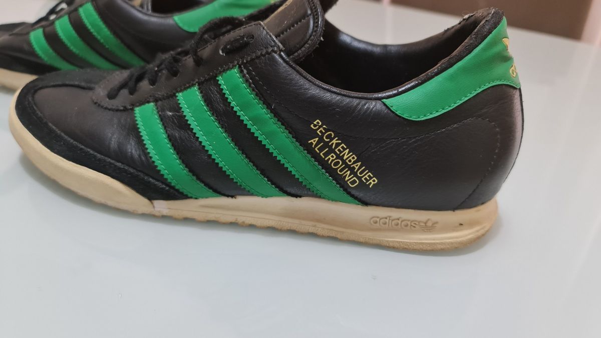 Tênis Adidas Originals Beckenbauer All Round - Tam. 42 - Preto e Verde ...