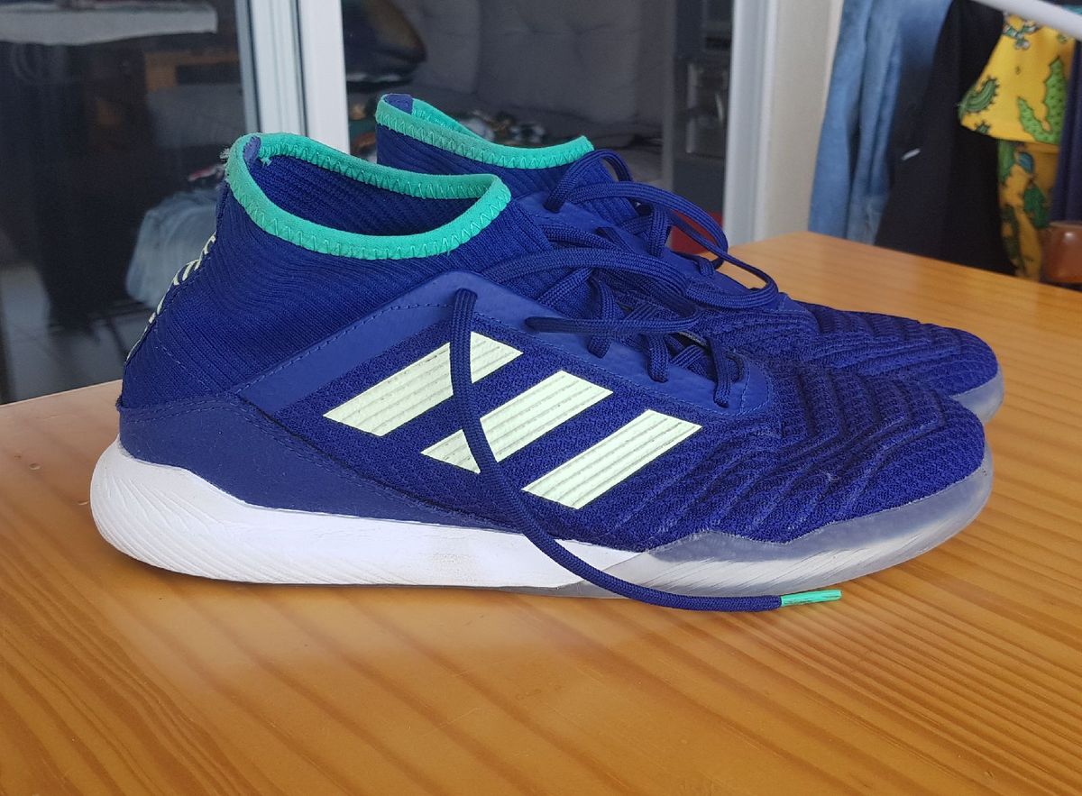 Tenis Adidas Predator Azul 41 | Tênis Masculino Adidas Usado 34023204 ...