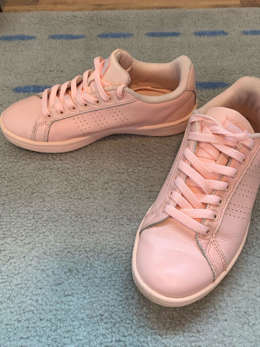 Tênis Adidas Rosa Claro | Tênis Feminino Adidas Usado 66661071 | enjoei