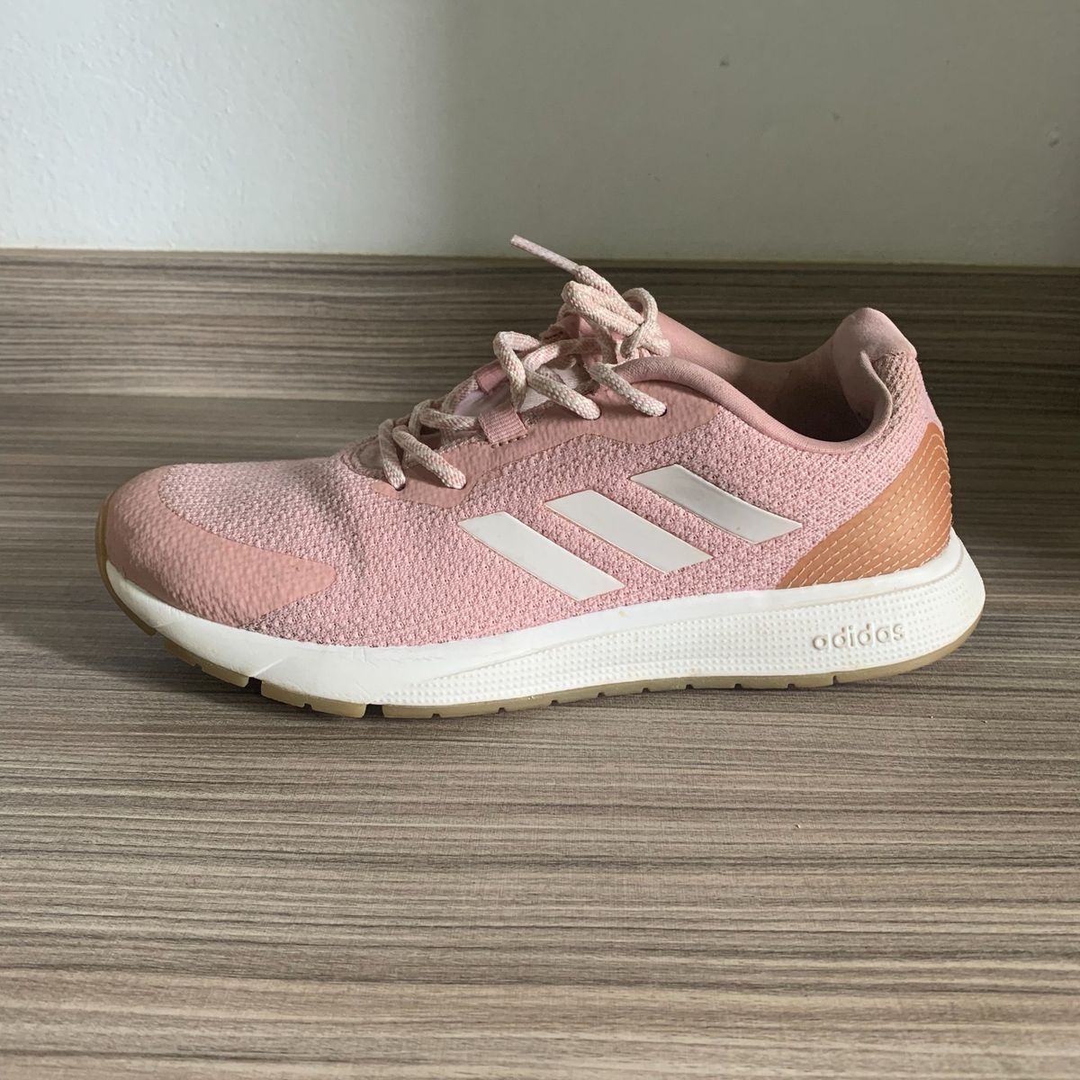 Tênis Adidas Rosa | Tênis Feminino Adidas Usado 75494972 | enjoei