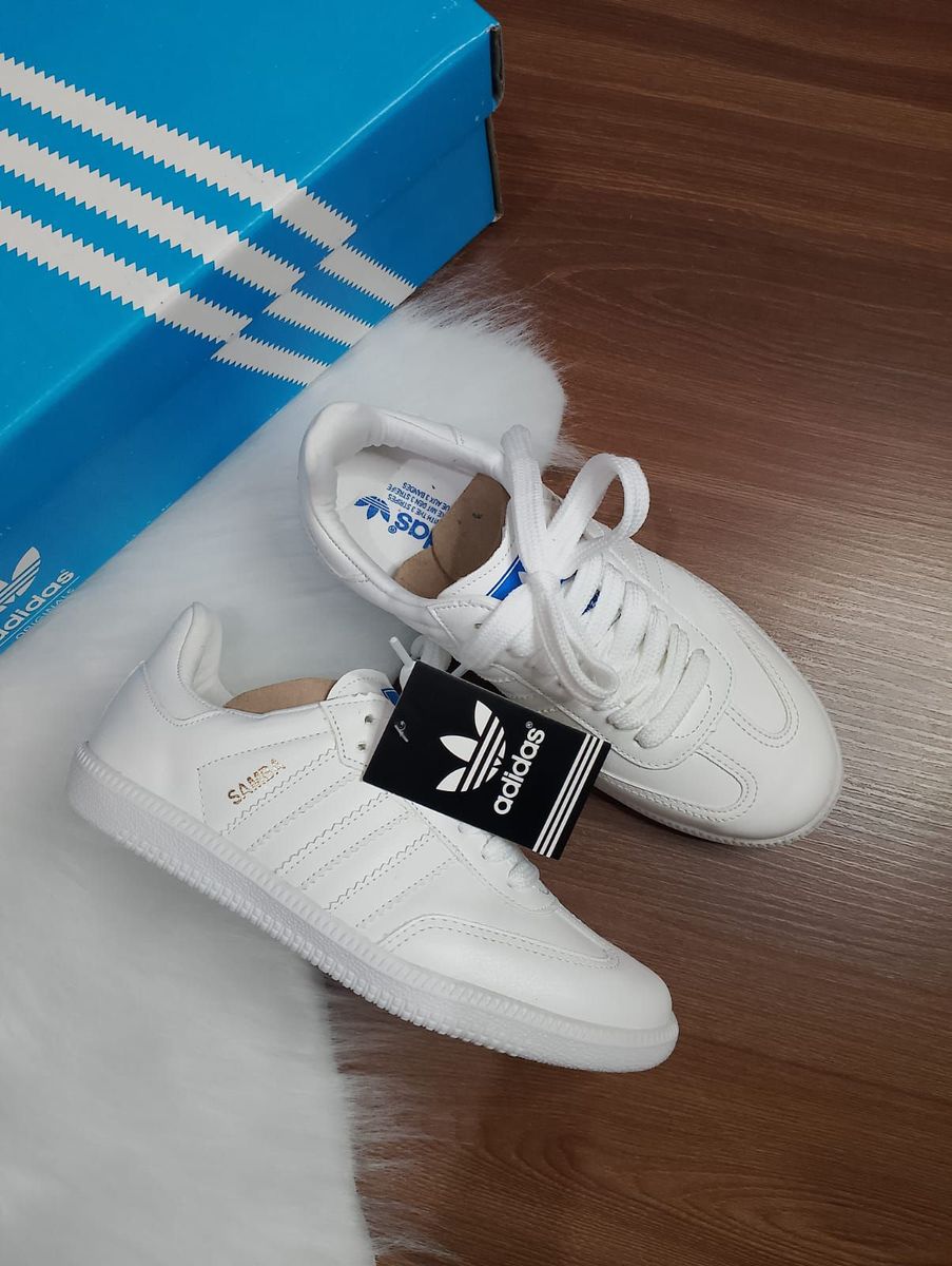 Tênis Branco N°37 Novo | Tênis Feminino Adidas Nunca Usado 133750019 ...
