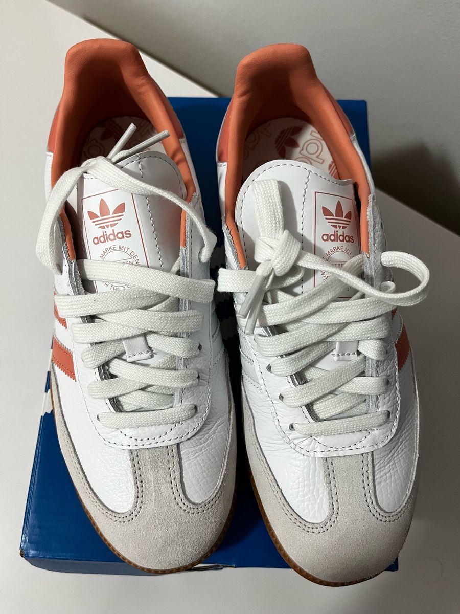 Tênis Adidas Samba Og W Rosa Claro | Tênis Feminino Adidas Nunca Usado ...