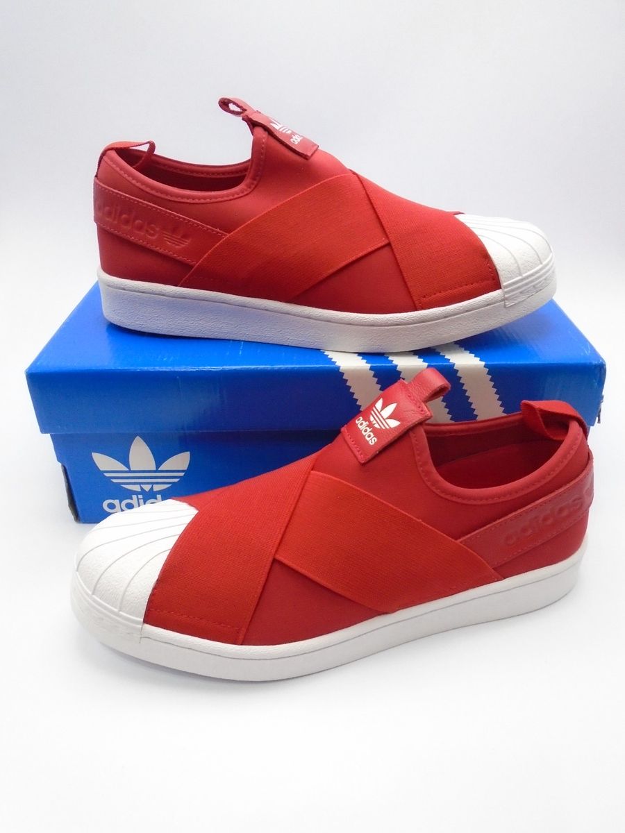 Tênis Adidas Slip-on Superstar Ex4626 - Us8.0 Br38 100%original, S/uso ...