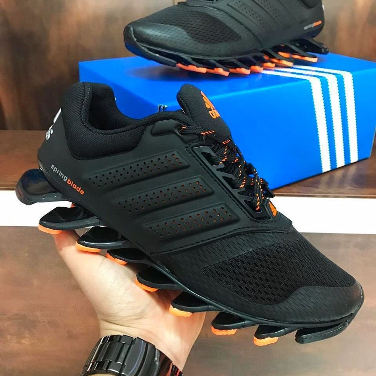 Tênis Adidas Springblade Preto | Tênis Masculino Adidas Usado 66756413 ...
