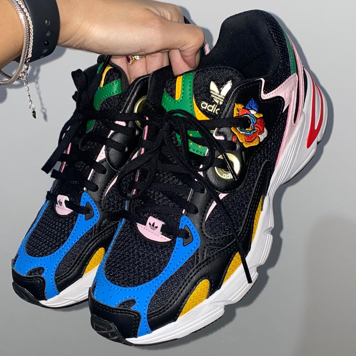 Tênis Adidas Super Raro Colorido | Tênis Feminino Adidas Nunca Usado ...