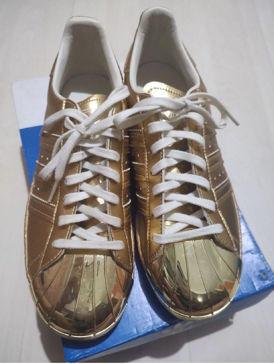 Tênis Adidas Superstar 80s Metallic Pac | Tênis Feminino Adidas Usado ...