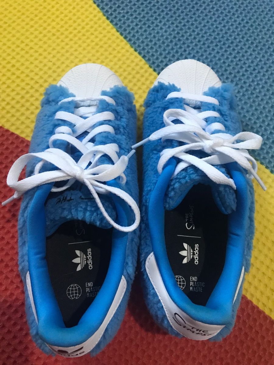 Tênis Adidas Superstar Marge Simpson Teddy | Tênis Feminino Adidas ...